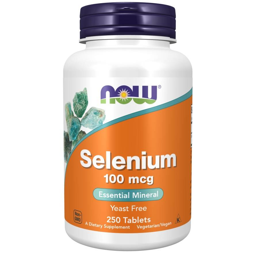 Now Foods Selenium 100 mcg 250 tabletek | Sklep Naturawit