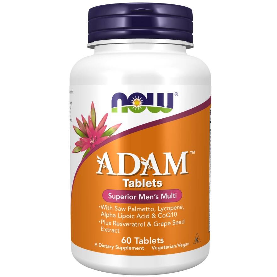 Now Foods ADAM Tablets Mens Multiple Vitamin 60 tabletek | Sklep Naturawit