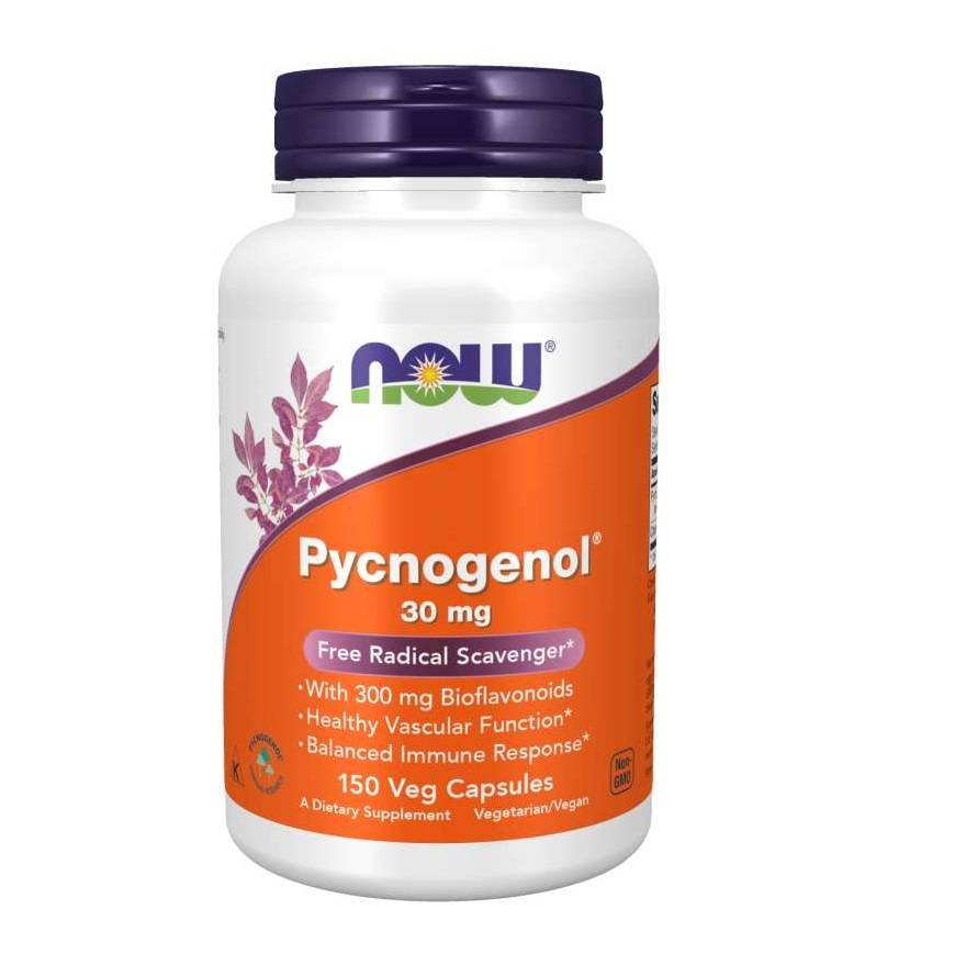 Now Foods Pycnogenol 30 mg 150 kapsułek | Sklep Naturawit