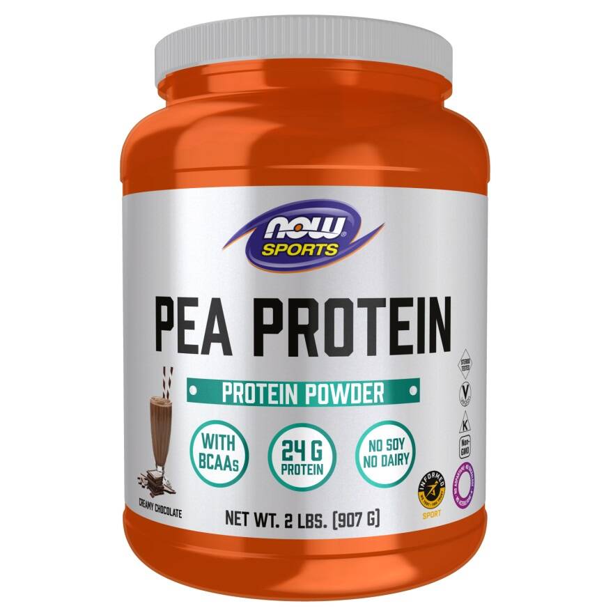 Now Foods Pea Protein Puder Czekolada 907 g | Sklep Naturawit