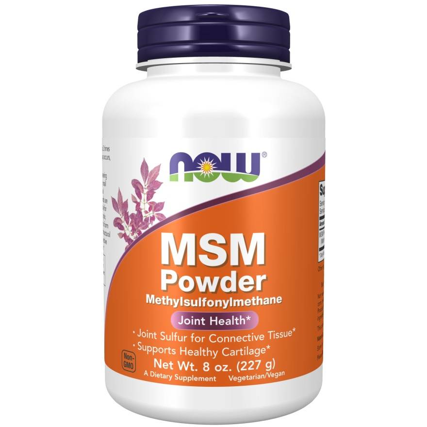 Now Foods MSM Metylosulfonylometan Puder 227 g | Sklep Naturawit