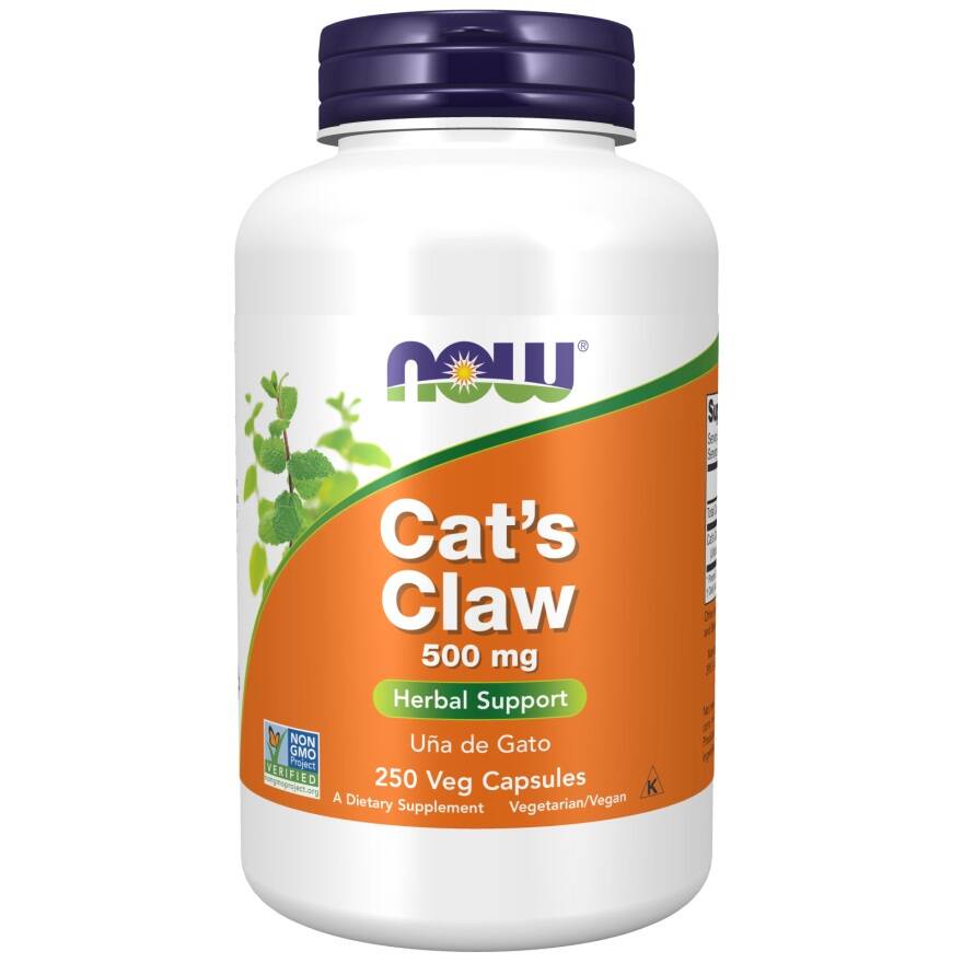 Koci Pazur kapsułki 500 mg. Cat's Claw Now Foods | Sklep NaturaWit