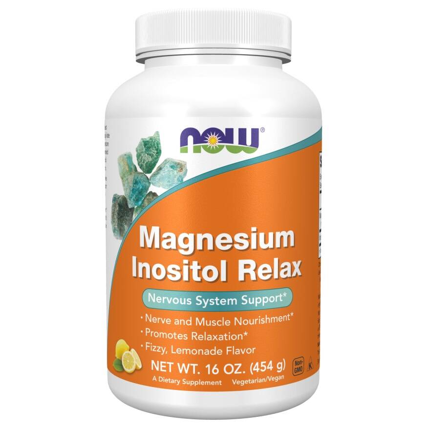 Now Foods Magnesium Inositol Relax Puder 454 g | Sklep Naturawit